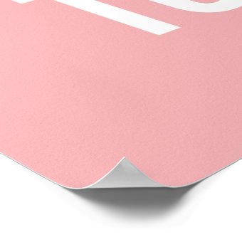 The Future - Light Pink Inspirational Quote Poster | Zazzle