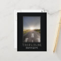 The Future Motivational Parody Postcard | Zazzle