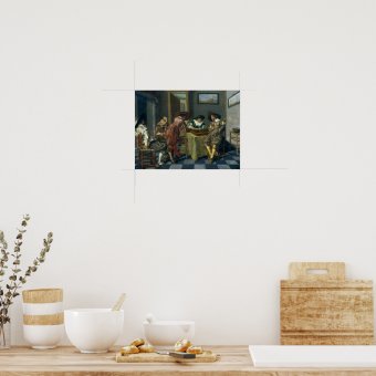 The Game of Backgammon Poster | Zazzle