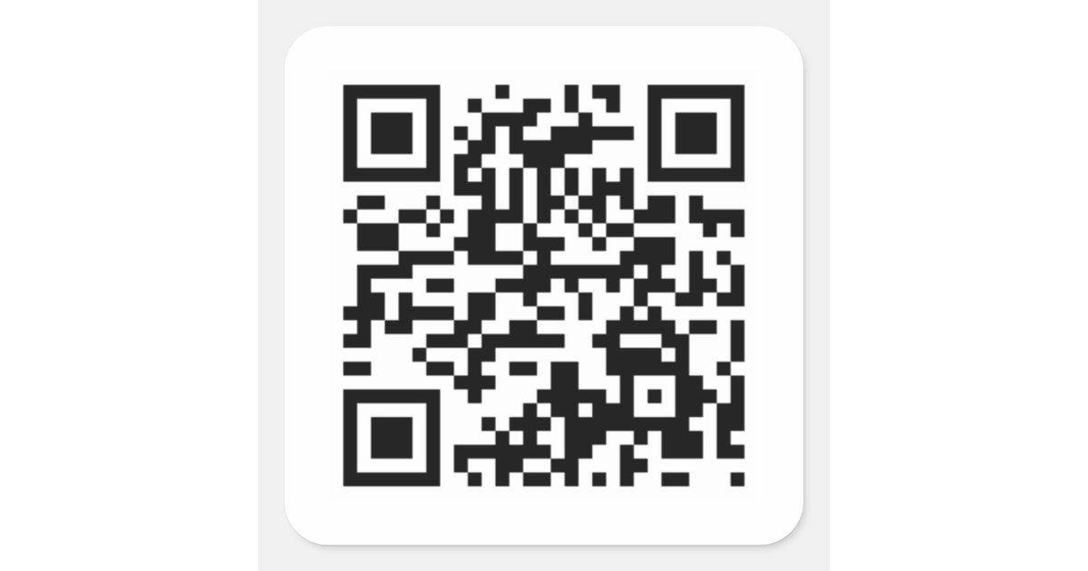 "The Game" QR code stickers | Zazzle