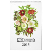 The Garden 2015 Calendar | Zazzle