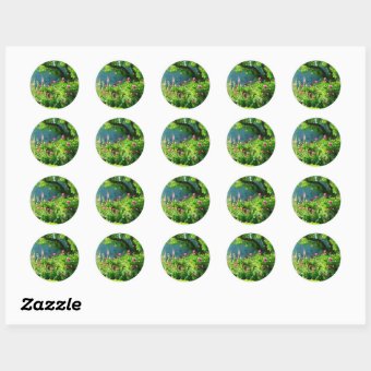 The Garden Classic Round Sticker | Zazzle