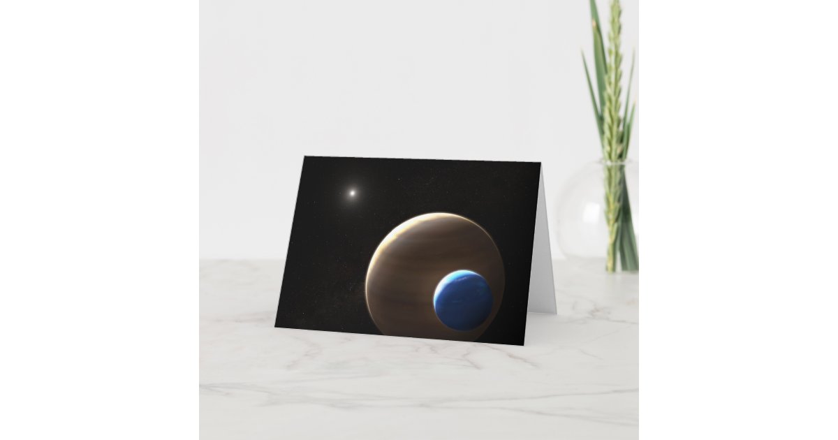 The Gas Giant Planet Kepler-1625b Card | Zazzle