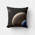 The Gas Giant Planet Kepler-1625b Throw Pillow | Zazzle