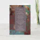 The Gathering cranberry poem w/ fall colors Thank You Card | Zazzle