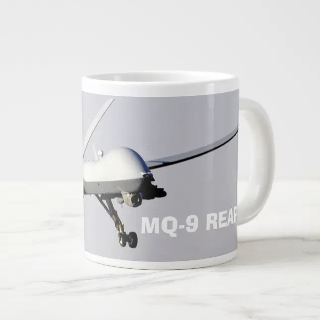The General Atomics MQ-9 Reaper Large Coffee Mug | Zazzle