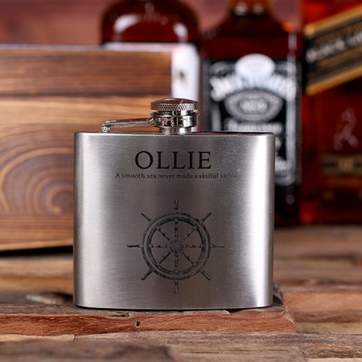 The Gentleman Game Night Set with Flasks | Zazzle
