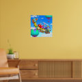 The GiggleBelly Train 18x18 Poster | Zazzle