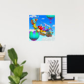 The GiggleBelly Train 18x18 Poster | Zazzle
