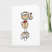 The Gingerbread Man Card | Zazzle