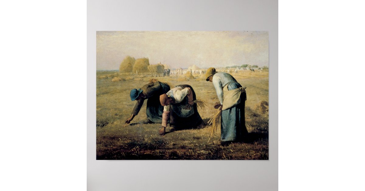 The Gleaners Poster | Zazzle