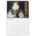 The Glorious Age of Elizabeth I Wall Calendar | Zazzle