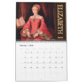 The Glorious Age of Elizabeth I Wall Calendar | Zazzle