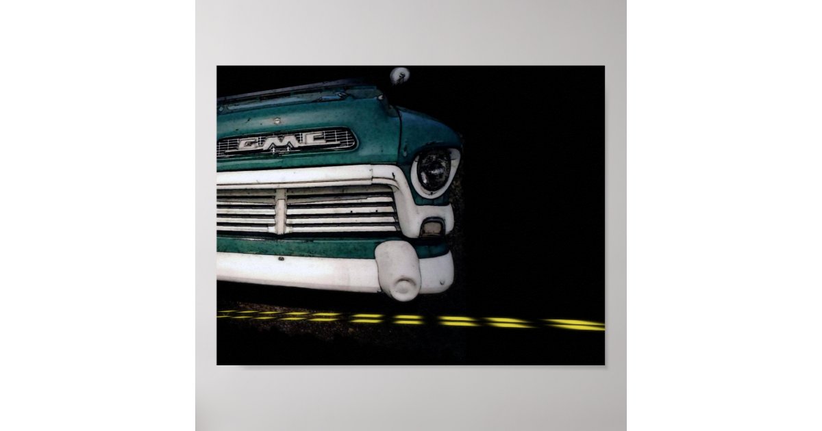 The GMC Monster truck Poster | Zazzle