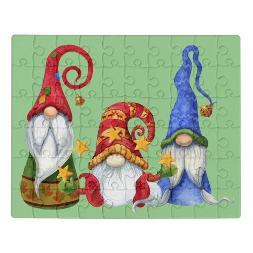 The Gnomes Jigsaw Puzzle | Zazzle