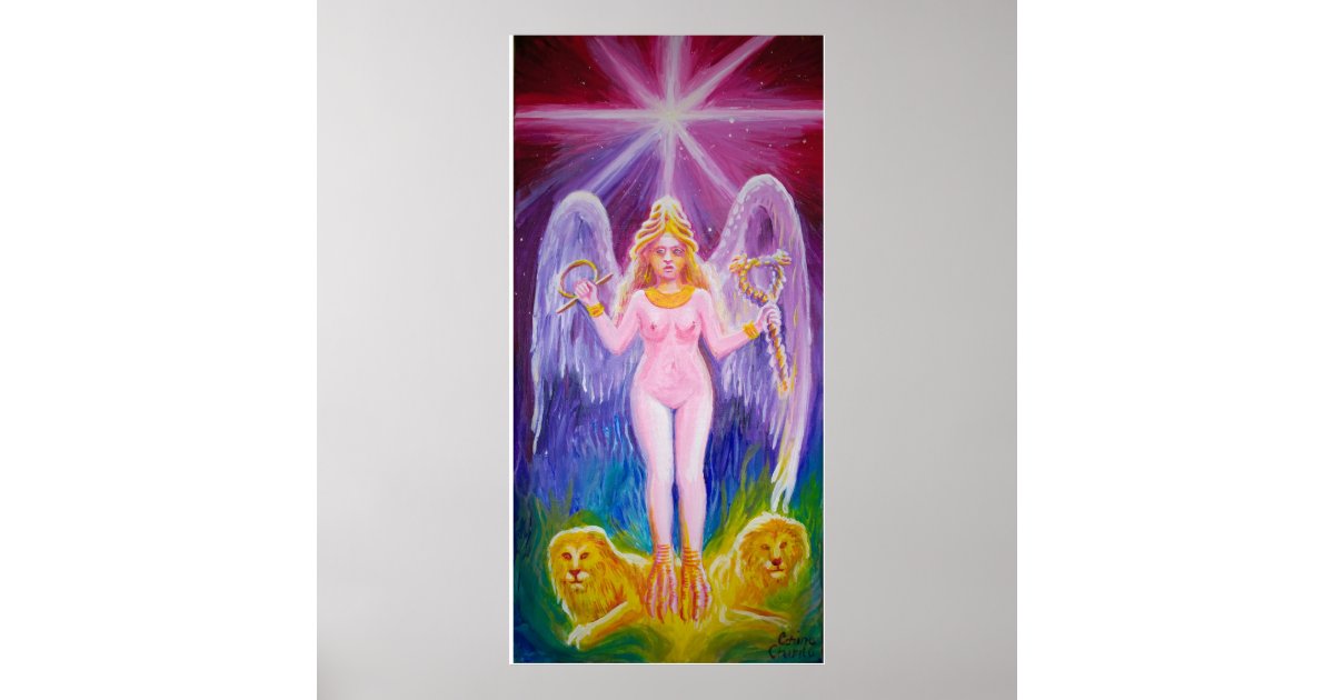 The goddess Inanna Poster | Zazzle