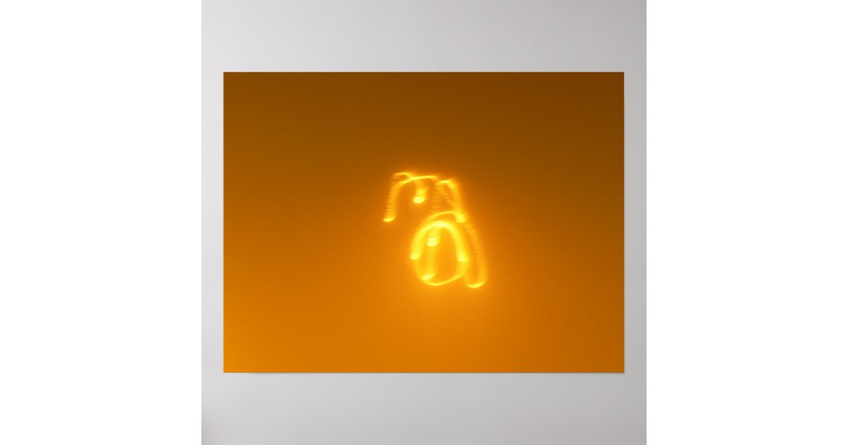 The Golden Karma Poster | Zazzle
