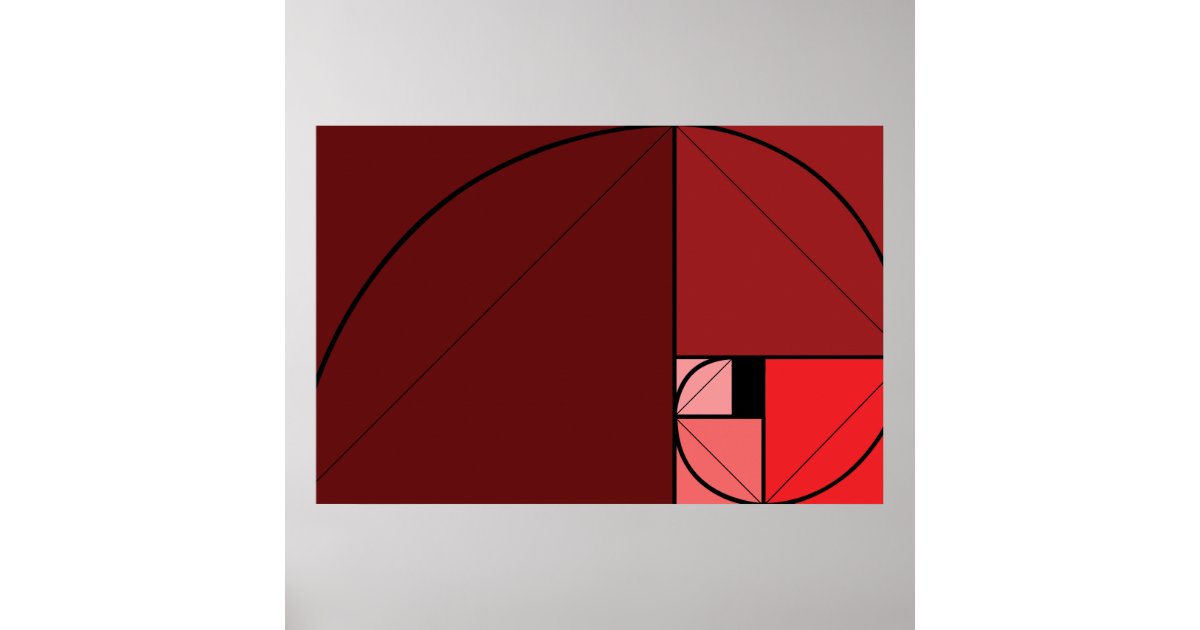 The Golden Ratio Poster | Zazzle
