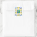 The Golden Rule Poster Square Sticker | Zazzle