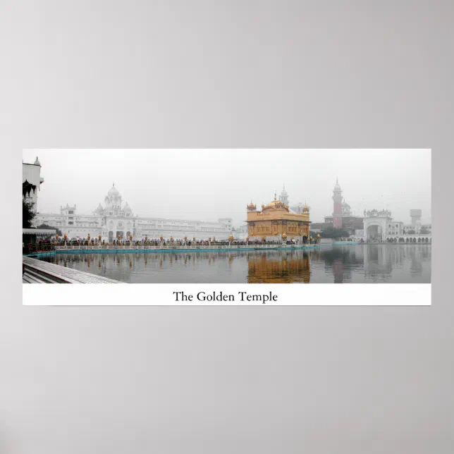 The Golden Temple Poster | Zazzle