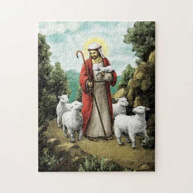 The Good Shepherd Jigsaw Puzzle | Zazzle