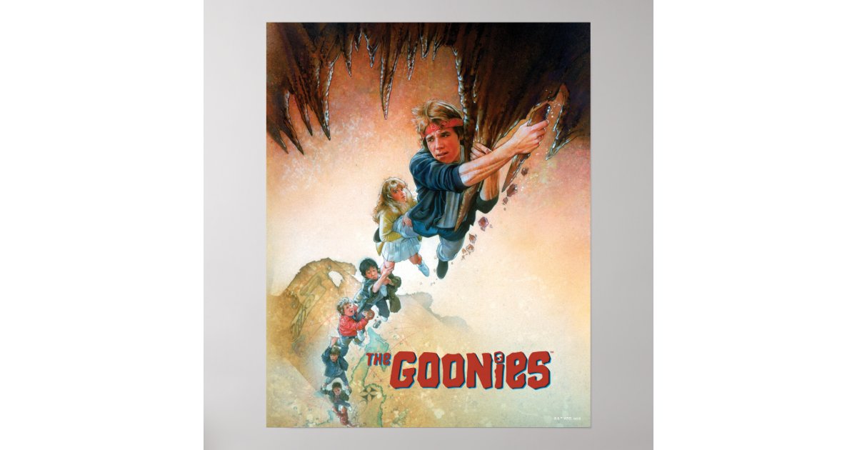 The Goonies Cave Theatrical Art Poster | Zazzle