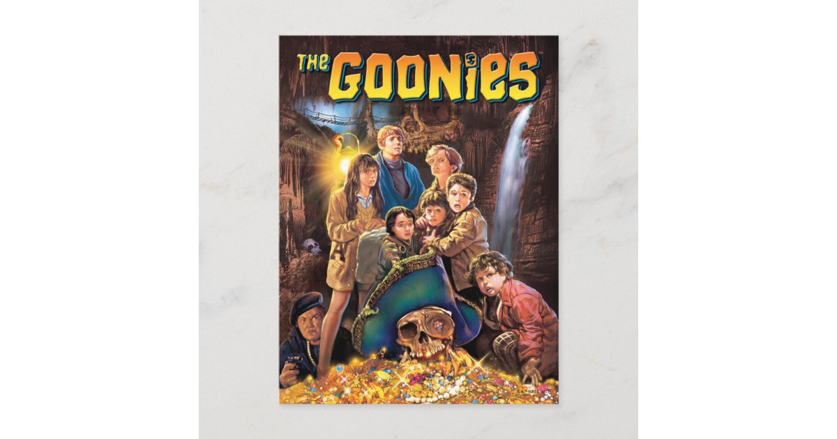 The Goonies One-Eyed Willy's Treasure Postcard | Zazzle