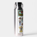 The Goonies Retro Sticker Sheet Graphic Water Bottle | Zazzle