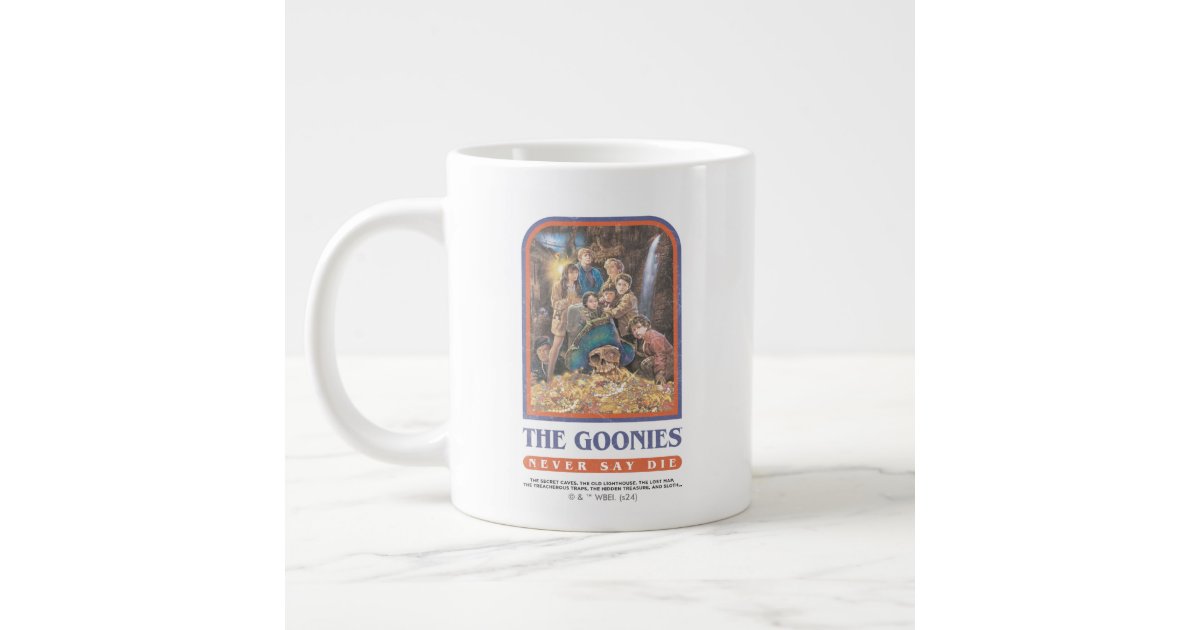 The Goonies Treasure Anniversary Poster Giant Coffee Mug | Zazzle