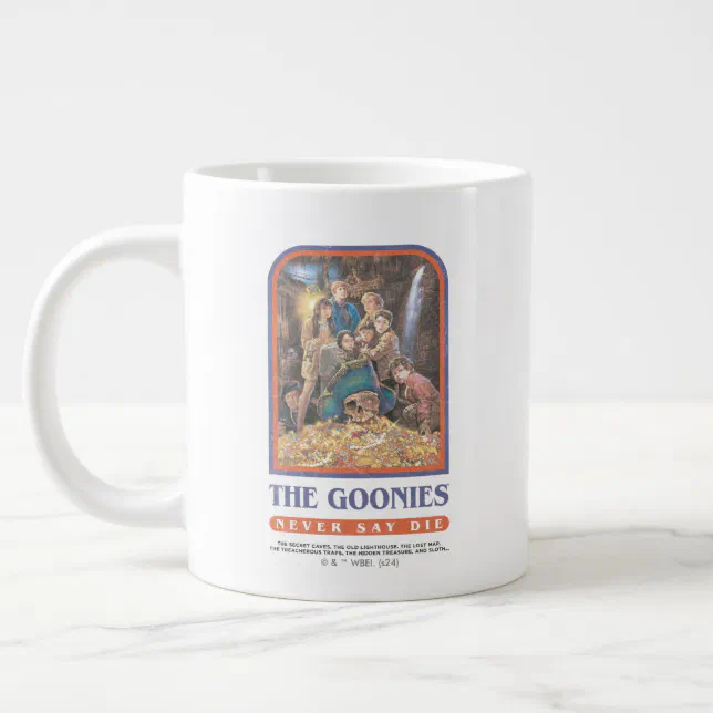 The Goonies Treasure Anniversary Poster Giant Coffee Mug | Zazzle