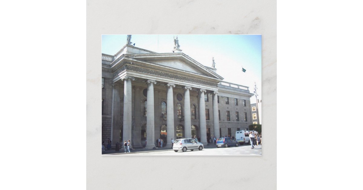 The GPO,Dublin,Ireland Postcard | Zazzle