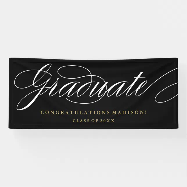 The Graduate Banner | Zazzle