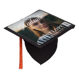 The Graduate Script Photo Magazine Graduation Graduation Cap Topper ...