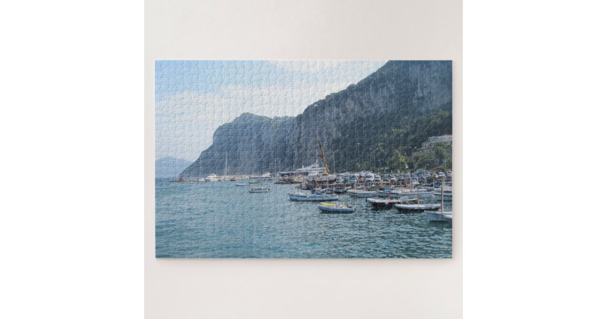 The Grande Marina at Capri, Italy 1000+ Pieces Jigsaw Puzzle | Zazzle The Grande Marina at Capri, Italy 1000+ Pieces Jigsaw Puzzle | Zazzle