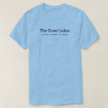 The Great Lakes - T-Shirt | Zazzle
