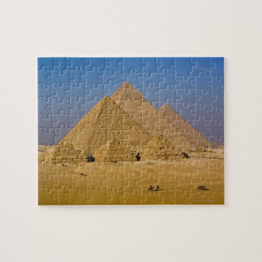 The Great Pyramids of Giza, Egypt Jigsaw Puzzle | Zazzle.com