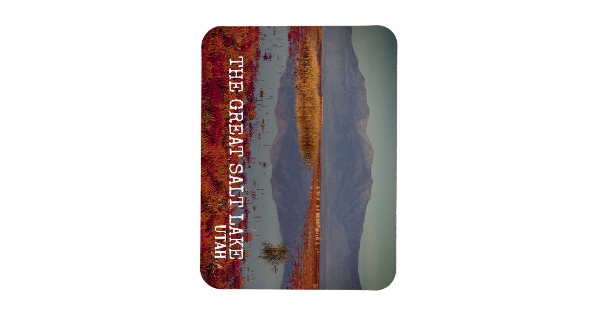 THE GREAT SALT LAKE, NORTHERN UTAH MAGNET | Zazzle