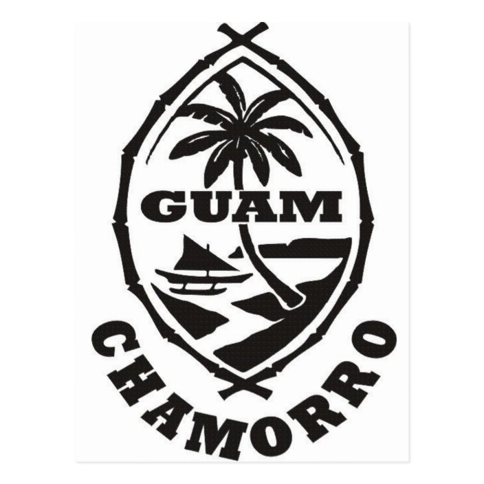 The great seal of Guam Postcard | Zazzle.com