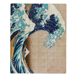 The Great Wave by Hokusai Vintage Japanese Jigsaw Puzzle | Zazzle