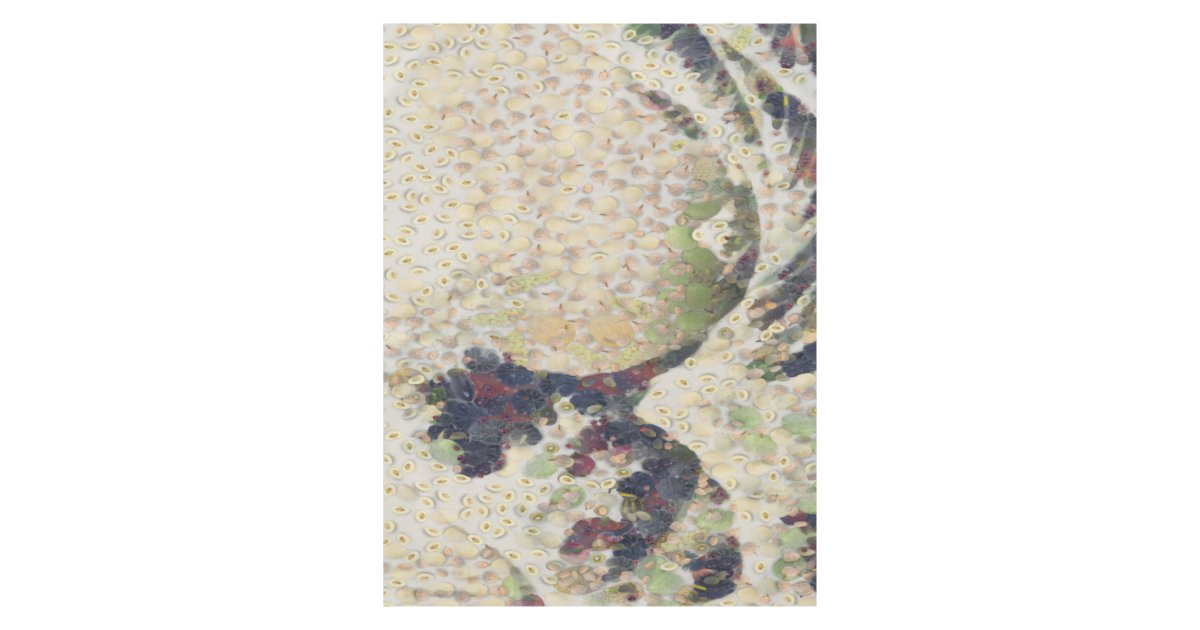 The Great Wave Of Honeydew Melon Fine Art Spoof Tablecloth | Zazzle