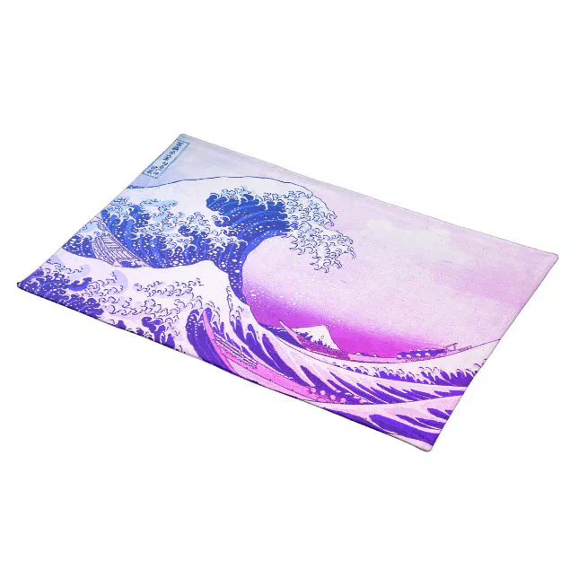 The Great Wave Off Kanagawa Placemat | Zazzle