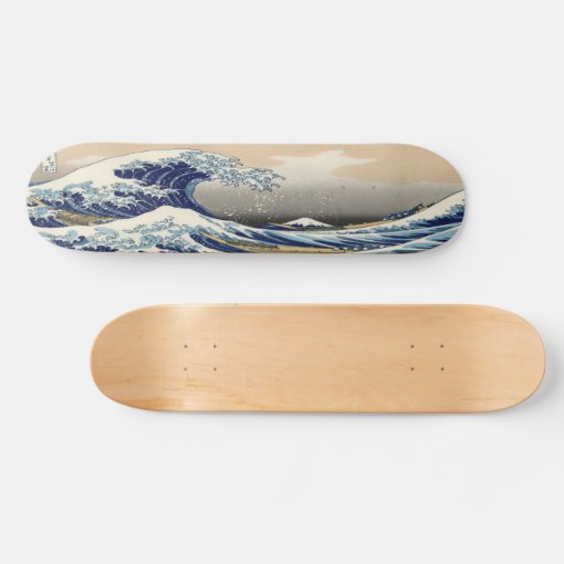 The Great Wave Skateboard Deck | Zazzle