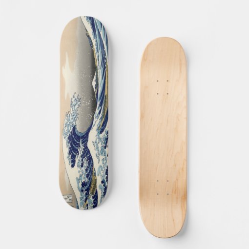 The Great Wave Skateboard Deck | Zazzle