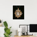 The Gresley Jewel, with miniature portraits of Sir Poster | Zazzle