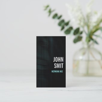 The Grid Business Card | Zazzle