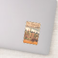 The Hague Netherlands Illustration Travel Art Sticker | Zazzle
