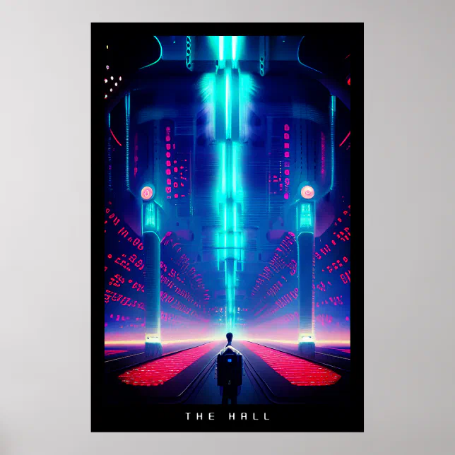 The Hall Poster | Zazzle