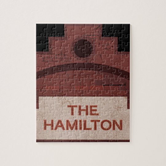 the hamilton building jigsaw puzzle | Zazzle.com