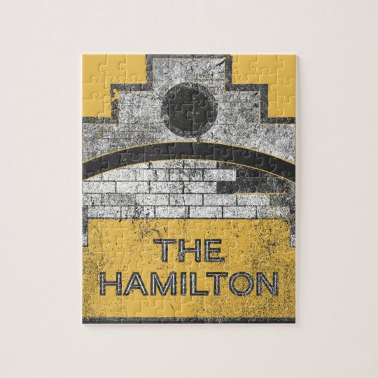 the hamilton jigsaw puzzle | Zazzle.com