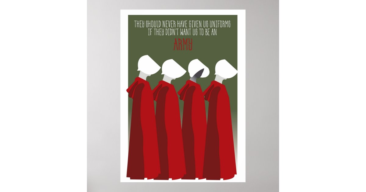 The Handmaids Tale Poster | Zazzle